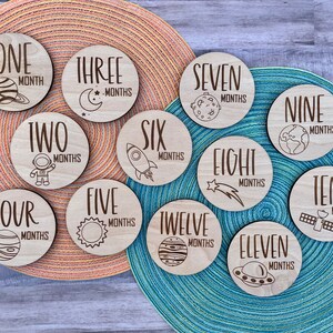 Space Astronomy Astronaut Theme Baby Birth Announcement Hospital Name ...