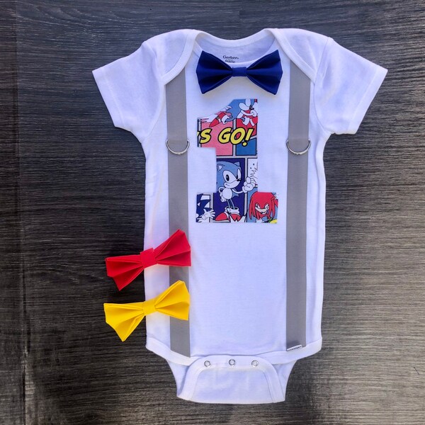 Sonic the Hedgehog Onesies - Etsy