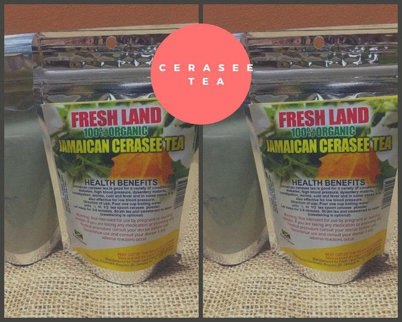 CERASEE TEA (powder) Jamaican Produce- 100% Organic| Bitter Melon ...