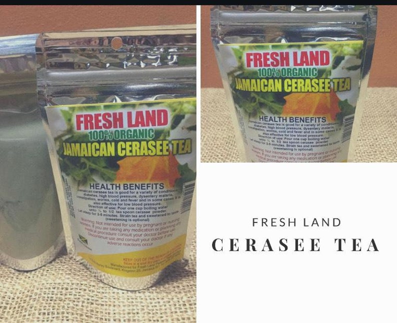 CERASEE TEA (powder) Jamaican Produce- 100% Organic| Bitter Melon ...