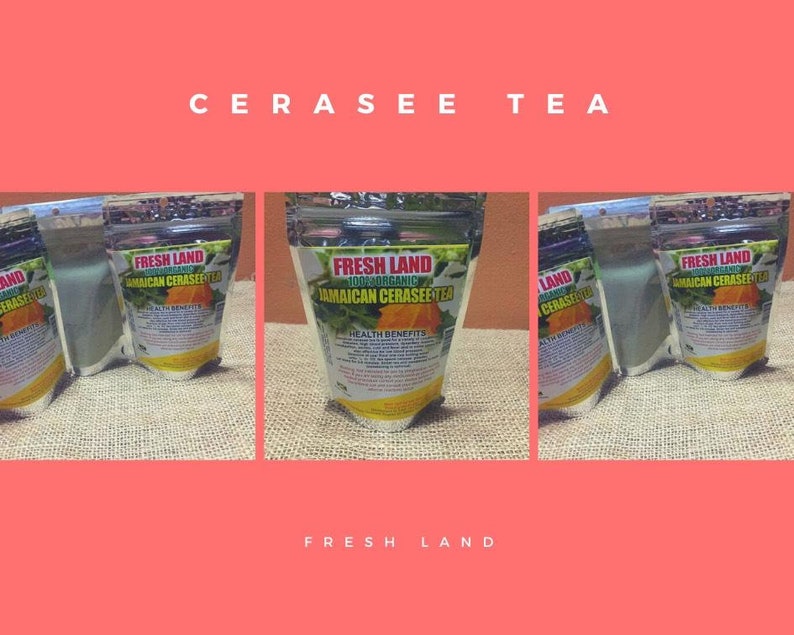 CERASEE TEA powder Jamaican Produce 100% Organic Bitter Melon Momordica ...