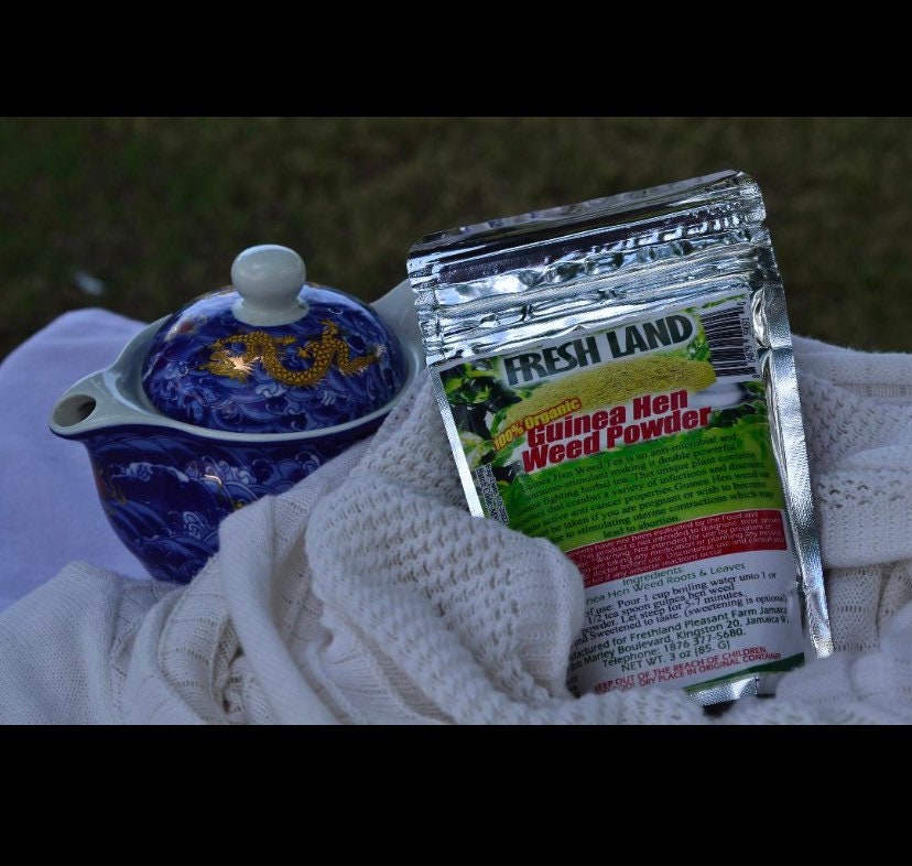 Jamaica GUINEA HEN WEED anamu Gully Root Peteria Alliacea Powder ...