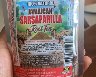 Jamaican Sarsaparilla Root Powder >> 40 GRAMS - Etsy