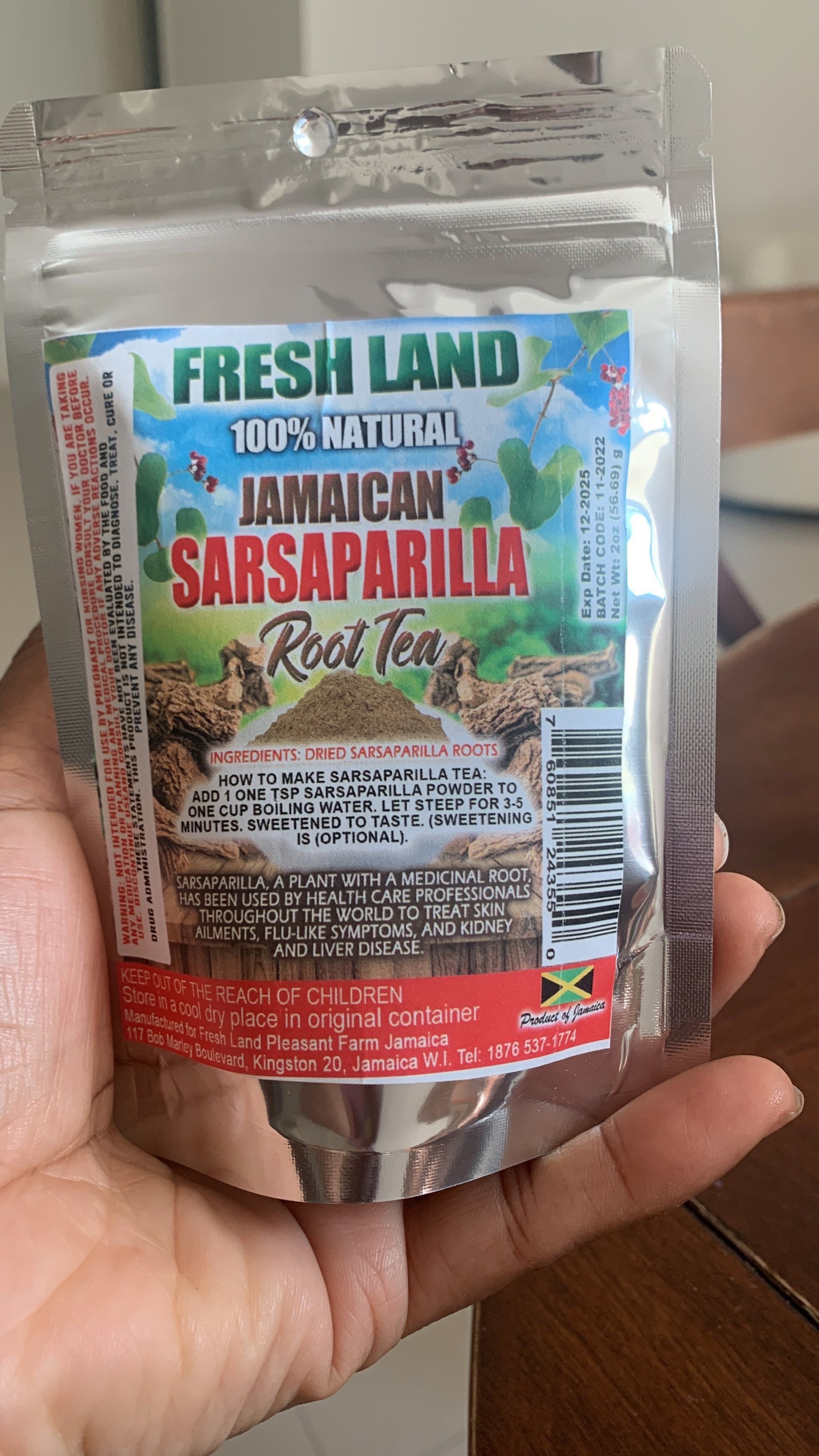 SARSAPARILLA ROOT Powder jamaicanorganic Tonic Beer Root - Etsy