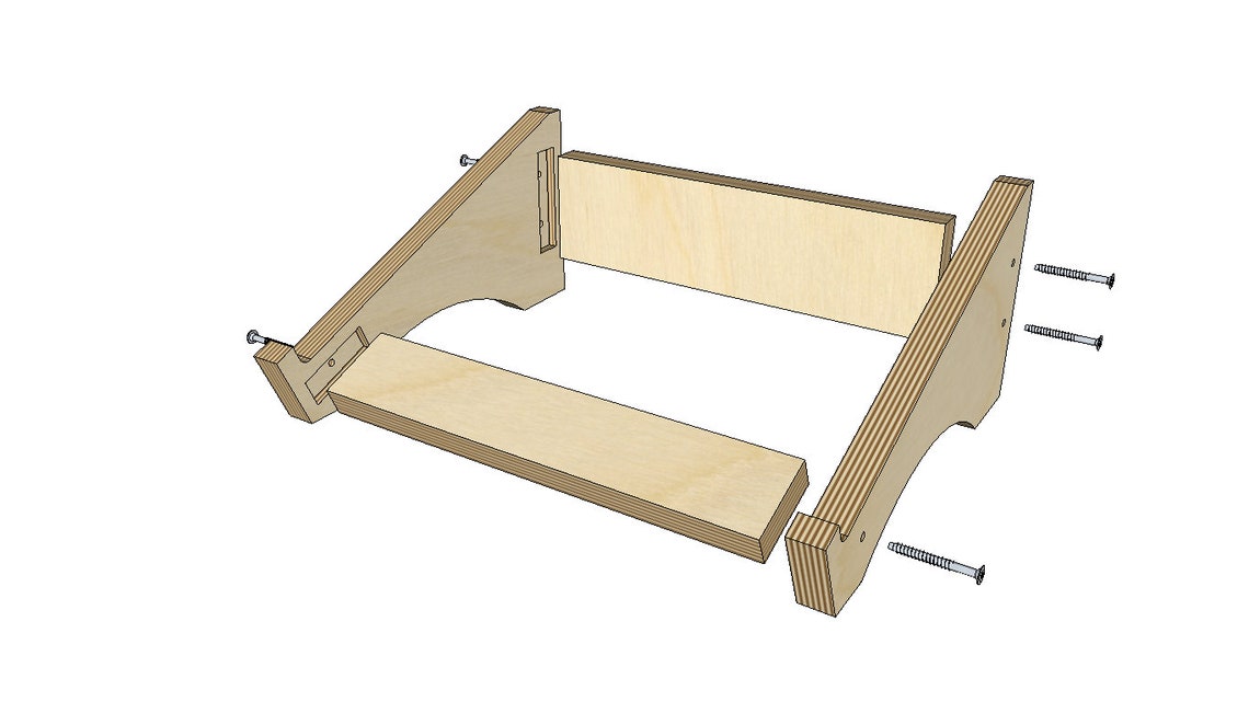Laptop Riser, Laptop Stand, Ergonomic Laptop Support, Full Set Vector ...