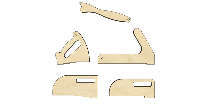 Table Saw Push Stick | Printable Templates | PDF Template | 5 Push ...