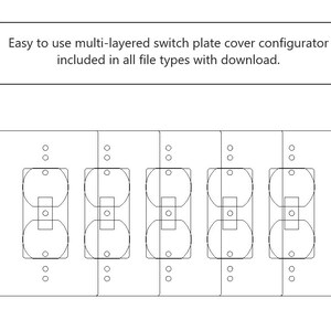 Light Switch Cover Plate, Outlet Cover Plate, Wall Plates, Full Set ...