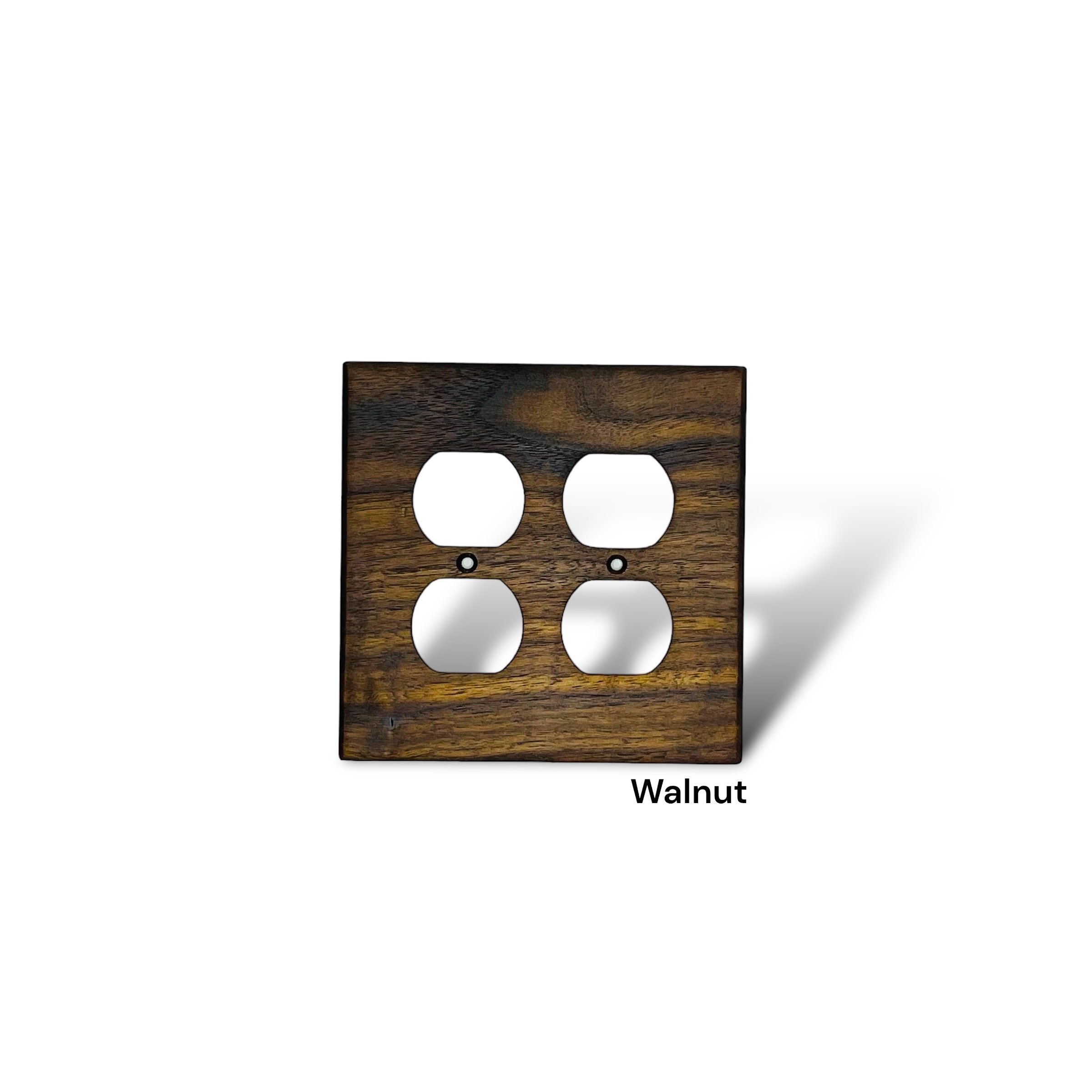 Wood Switch Cover Plate / Double Duplex Outlet Electrical - Etsy