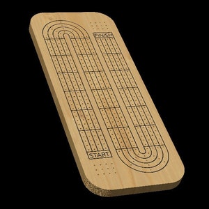Cribbage Game Board Cut File. Full Set Instant Download for Laser, CNC ...