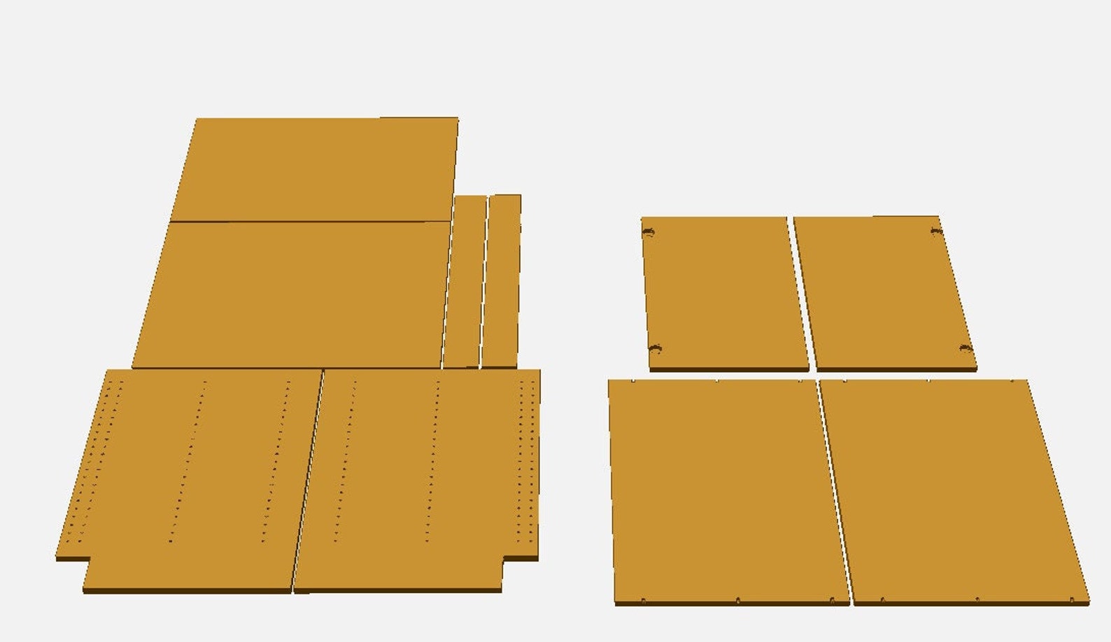 30 Inch Kitchen Lower Base Cabinet Frame Carcass CNC - Etsy