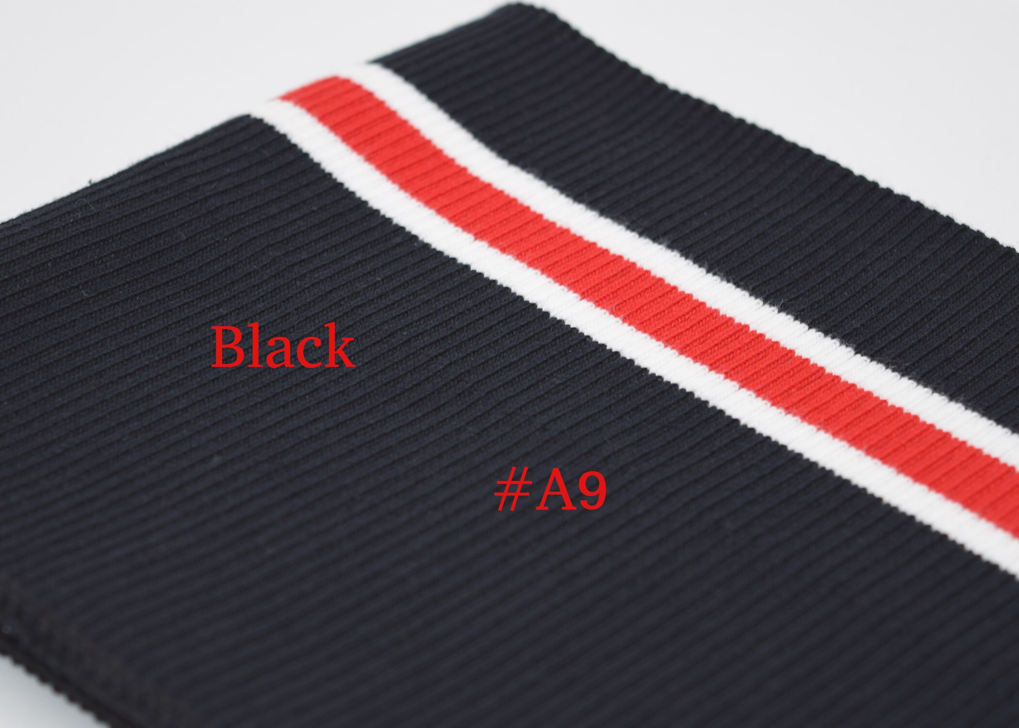 High Quality Cotton Elastic Rib Knit Cuff Waistband Collar - Etsy