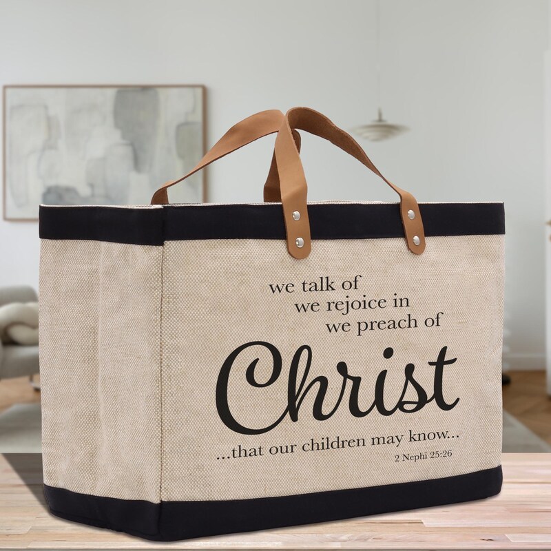 Lds Scripture Tote - Etsy