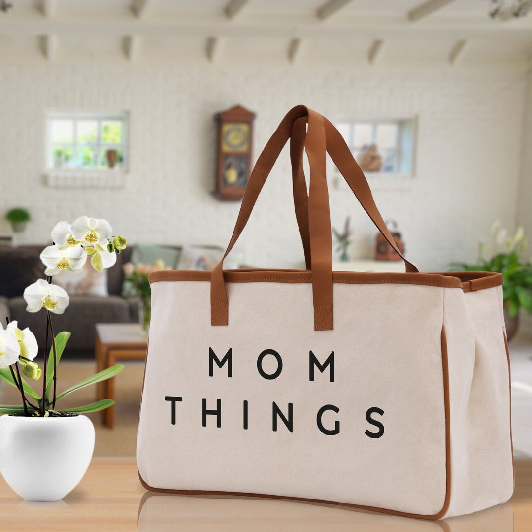 Mom Tote Bag Mama Tote Mom Stuff Bag Mommy Bag Dog Mom Gift Dog Mom Bag ...