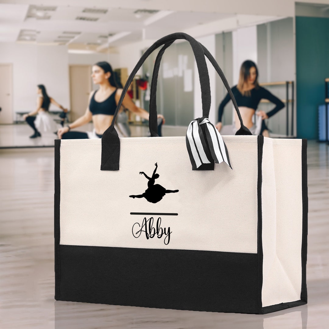 Dance Personalized Tote Bag Ballet Bag Gymnastic Bag Ballerina Bag ...
