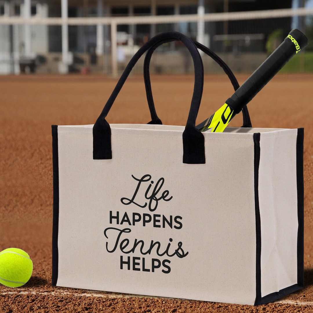 Tennis Tote Bag Custom Tennis Tote Bag Tennis Sport Gift for Her ...