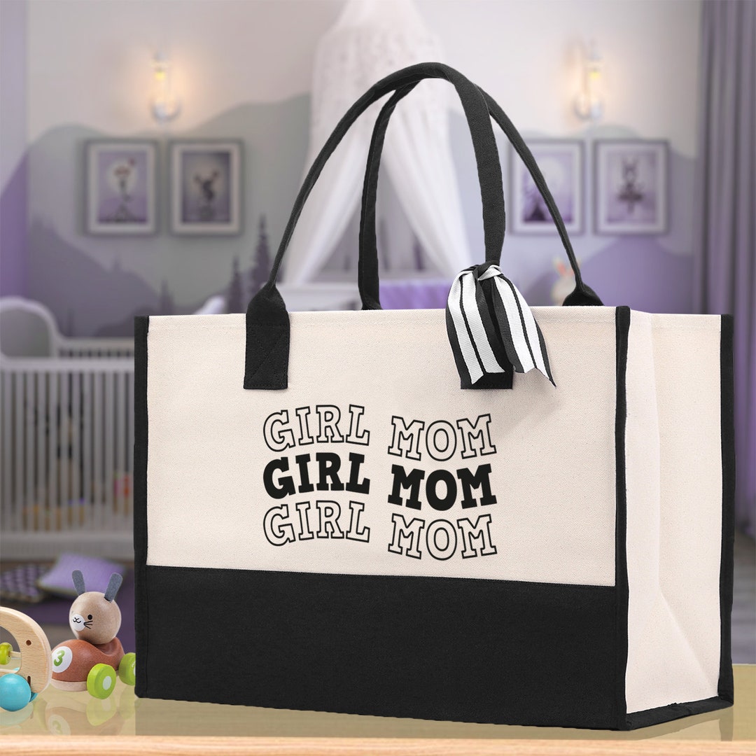 Mom Tote Bag Mama Tote Mom Stuff Bag Mommy Bag Dog Mom Gift Dog Mom Bag ...