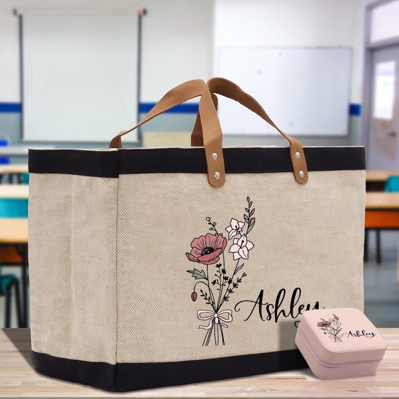 Jute Ladies Handbags - Etsy