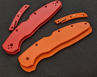 Spyderco Endura 4 Matriarch 2 Custom G10 Scales Optional Backspacer for ...