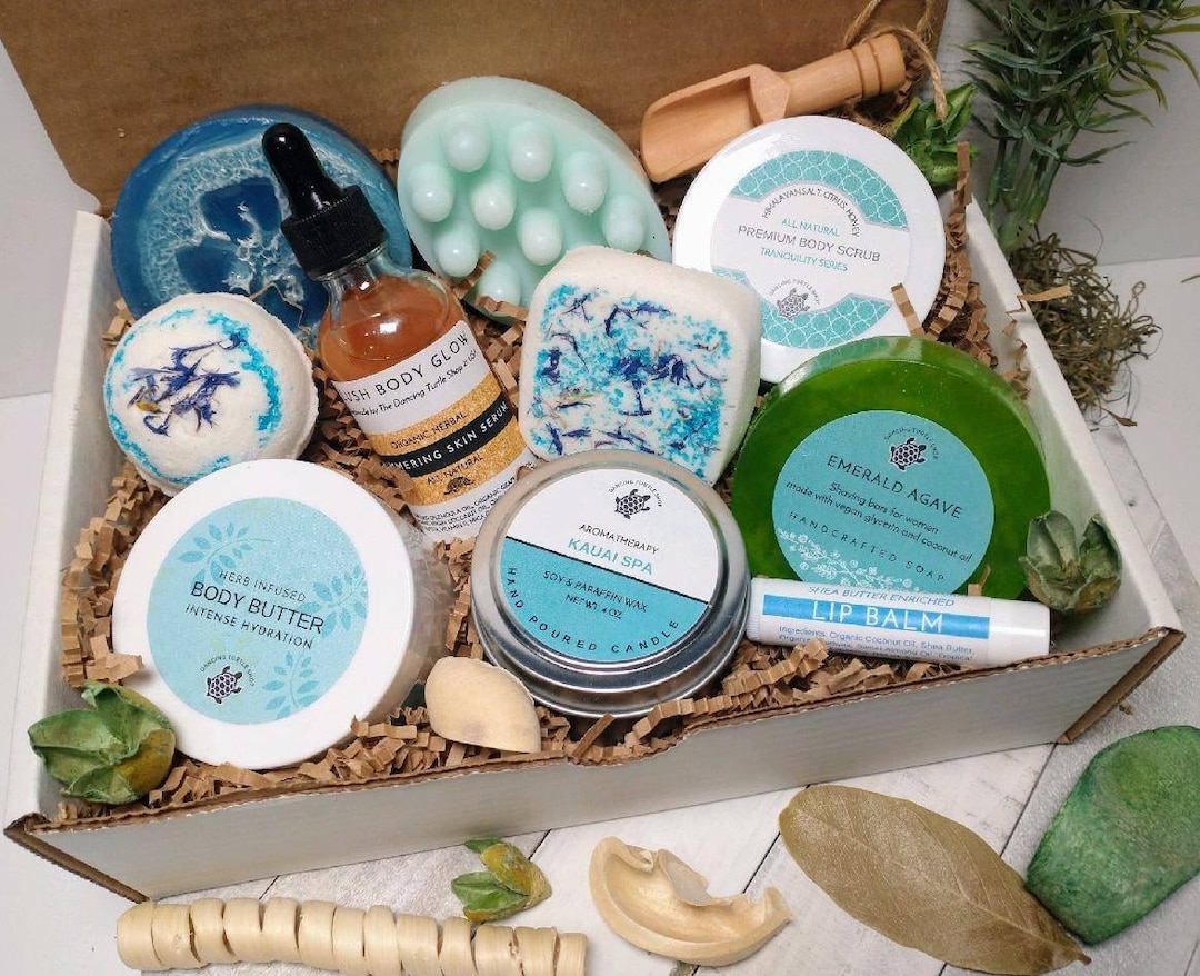 Natural Spa Gift Box, Aromatherapy Relaxation Set - Etsy
