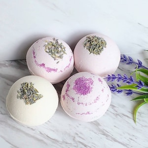 Personalized Lavender Spa Gift Box | Organic Handmade Self Care Basket ...