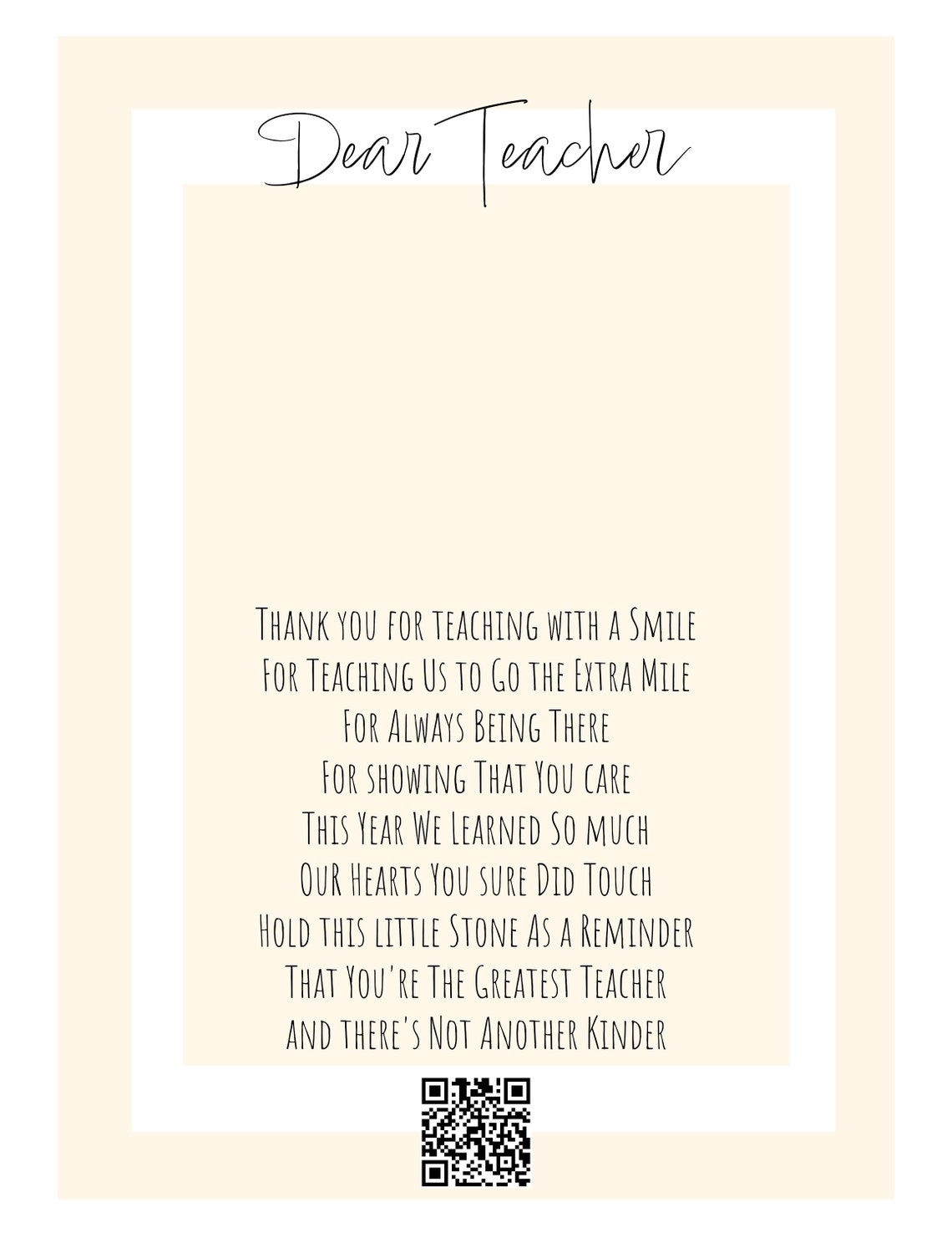 Resin Pocket Stone Teacher Gift, Worry Stone, Anxiety Touch Stone, With ...