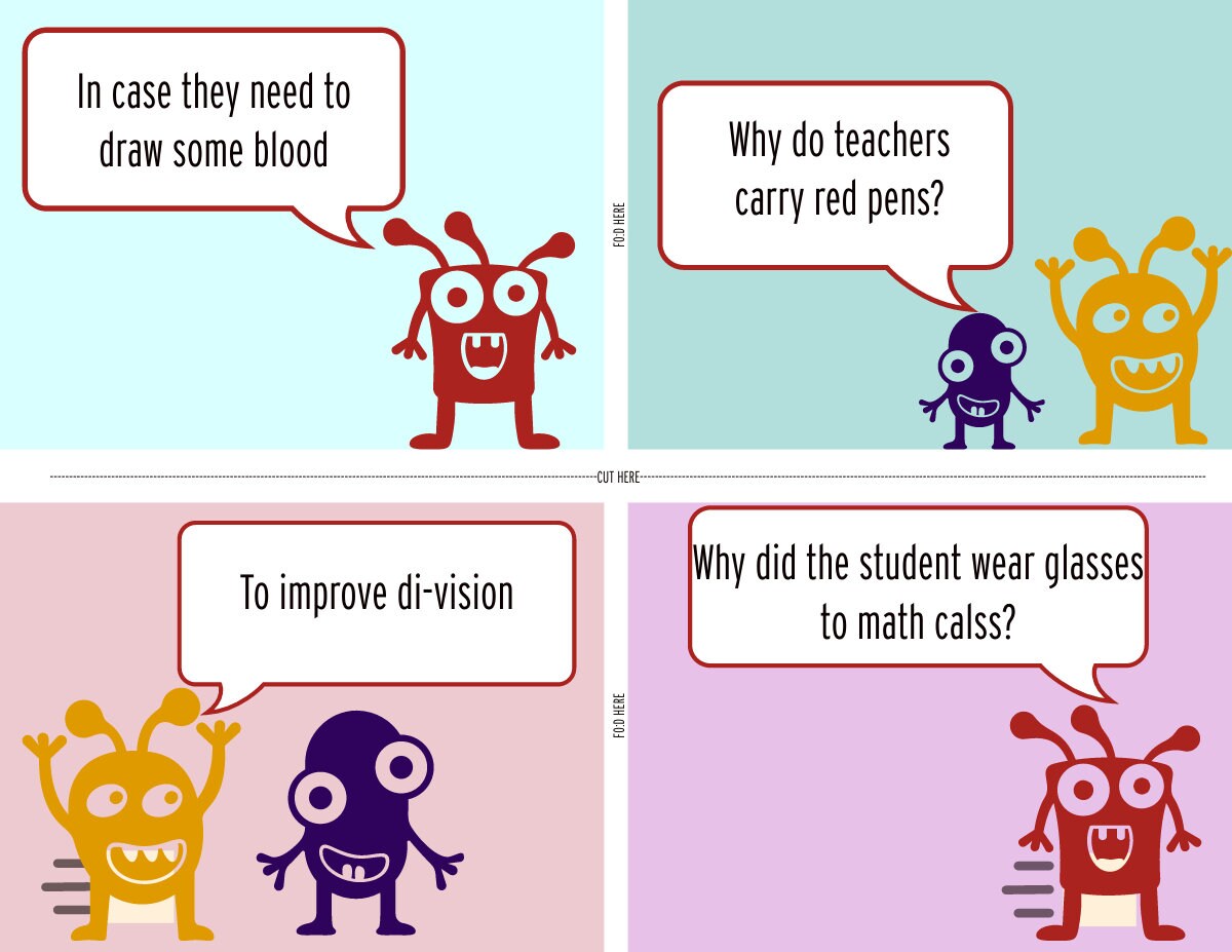 100 Lunch Box Jokes for Kids Cute and Funny Thinking of You Cut Out ...