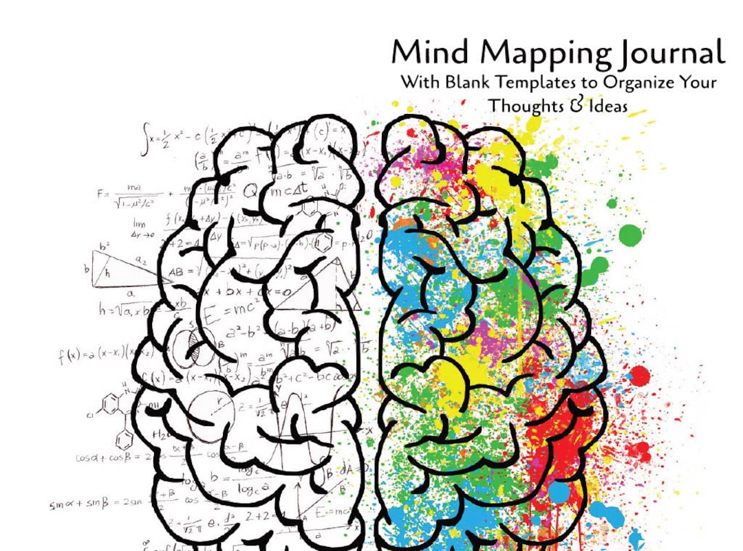 Mind Mapping Journal With Blank Templates to Organize Your Thoughts ...