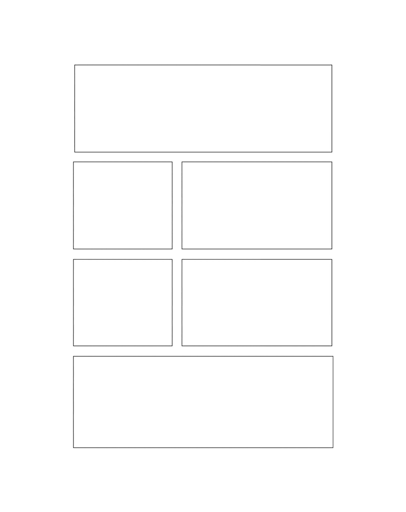 My First Comic Book, Digital Download, Instant Printable, 8 X 10 Comic ...