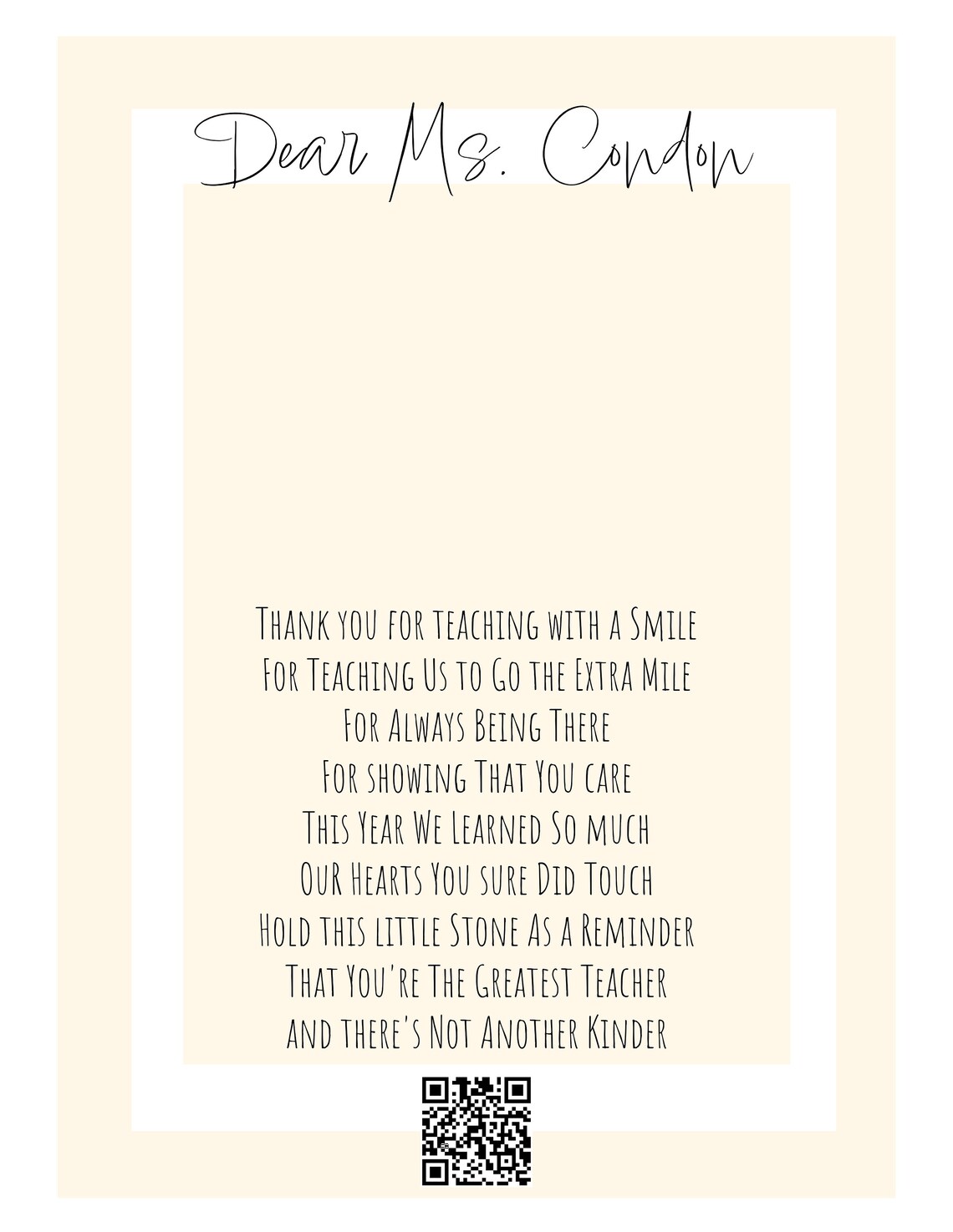 Resin Pocket Stone Teacher Gift, Worry Stone, Anxiety Touch Stone, With ...