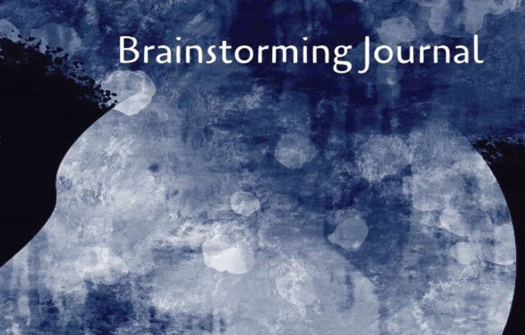 Brainstorming Journal Organizing Ideas And Thoughts For Writers