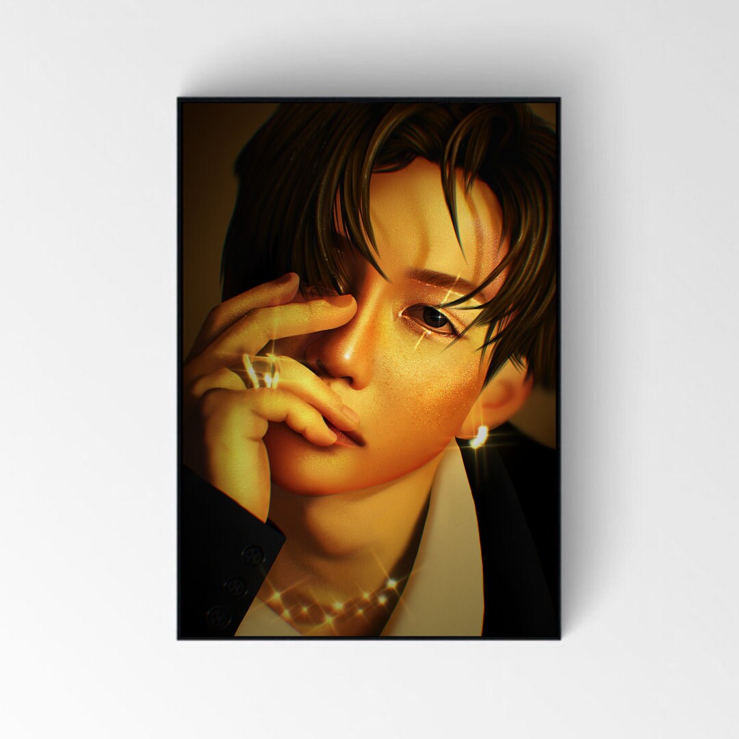 Stray Kids Felix Art Prints // Felix Fan Art Merch Made to - Etsy