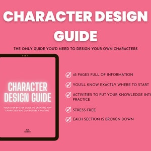 Character Design Guide // Illustration Guidebook for Beginner Artists ...