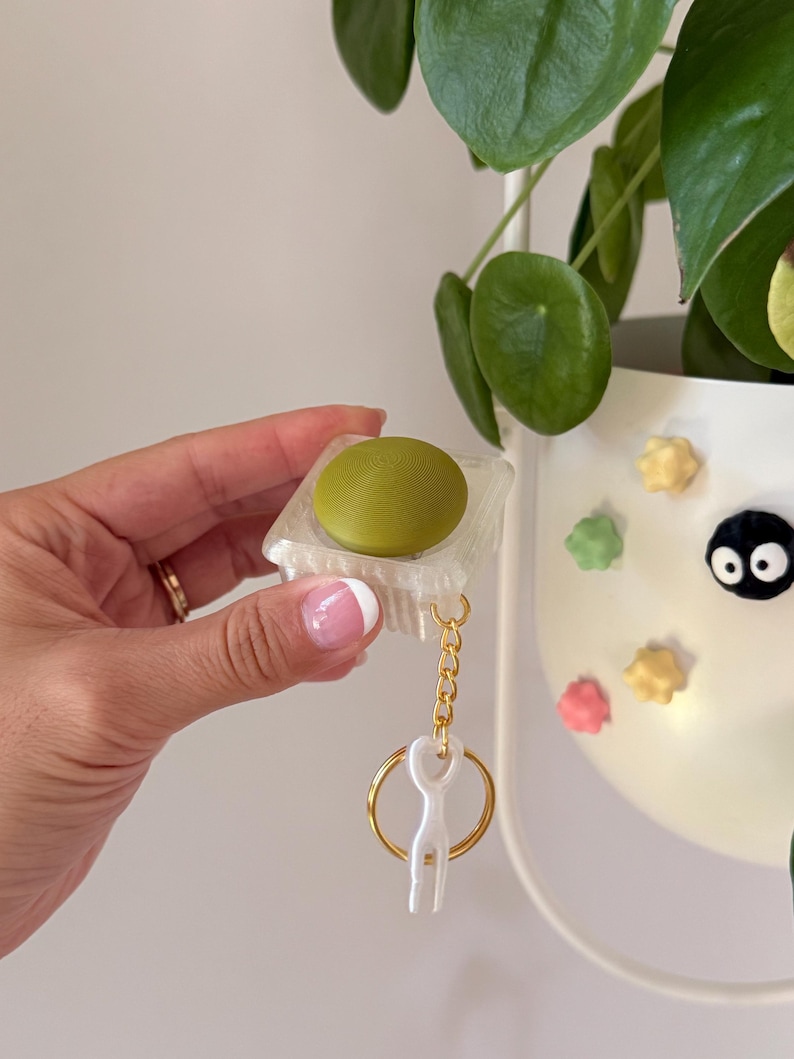 3D Printed Mochi Fidget Clicker Toy | Pink, Green, White Desk Accessory ...