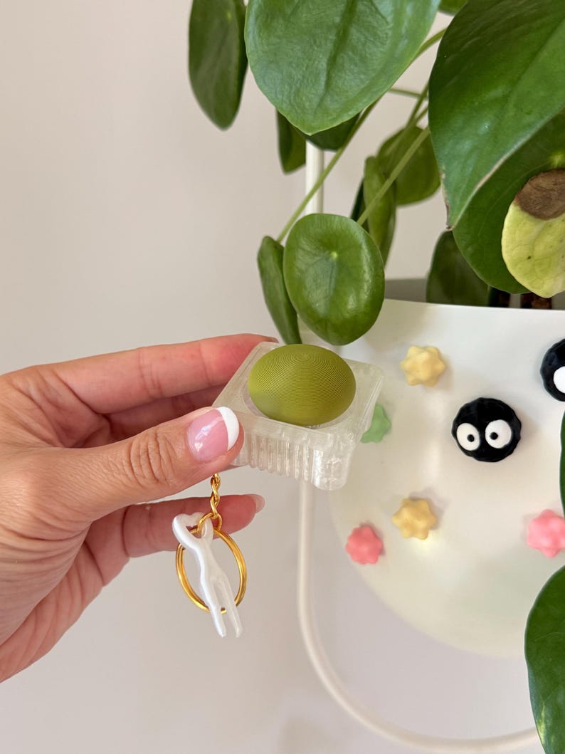 3D Printed Mochi Fidget Clicker Toy | Pink, Green, White Desk Accessory ...
