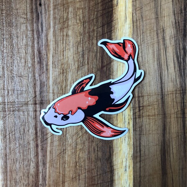 Koi Stickers - Etsy