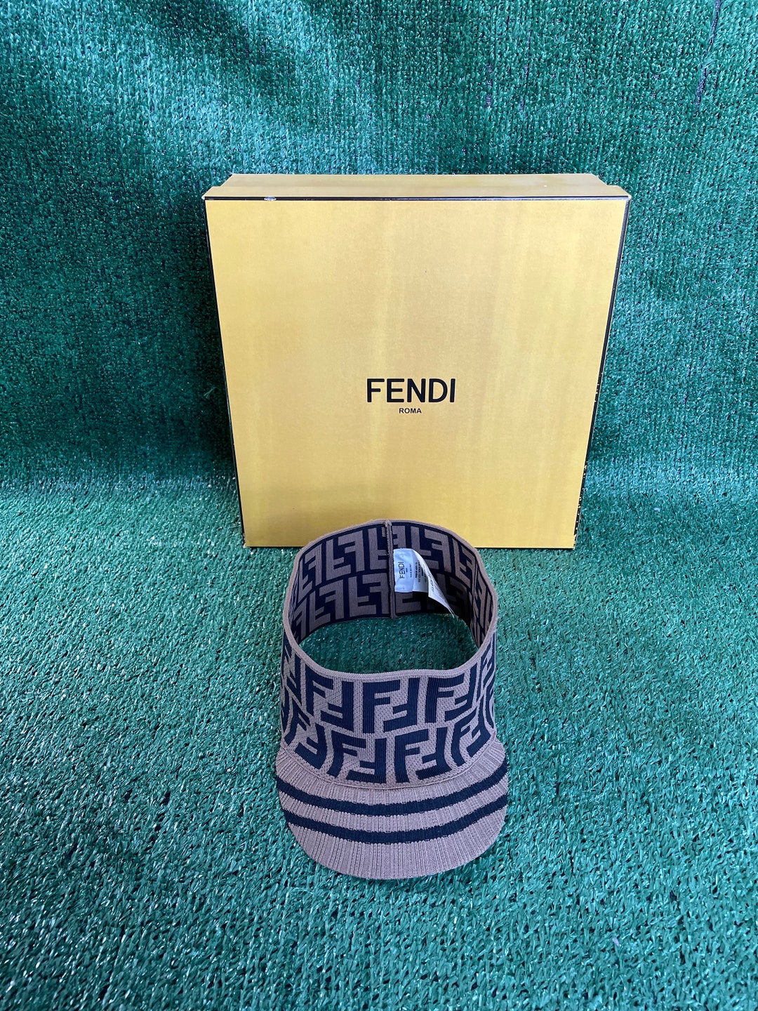 Authentic, Fendi Head Band Sun Visor, One Size Fit All - Etsy
