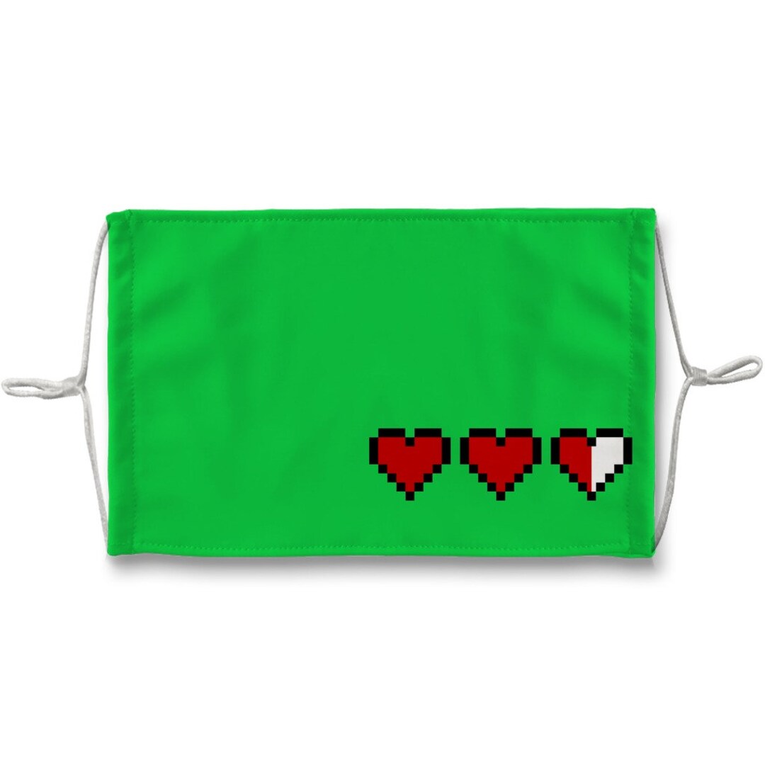 Life in 8-bit Face Mask - Etsy