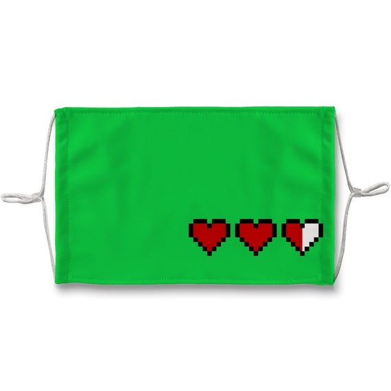 Life in 8-bit Face Mask | Etsy