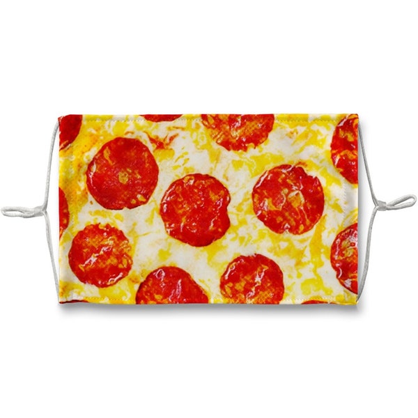 Pizza Face Mask - Etsy