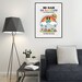 Retro Rainbow Poster Cute Wall Art Print Positive Quote - Etsy