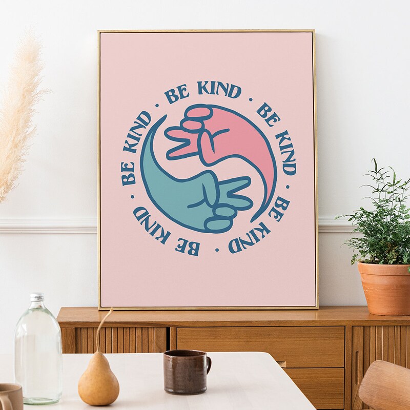 Peace Sign Poster - Etsy