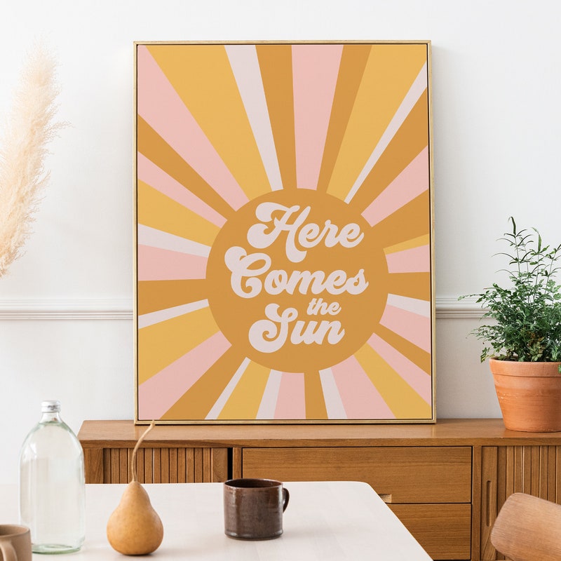 Sun Poster - Etsy