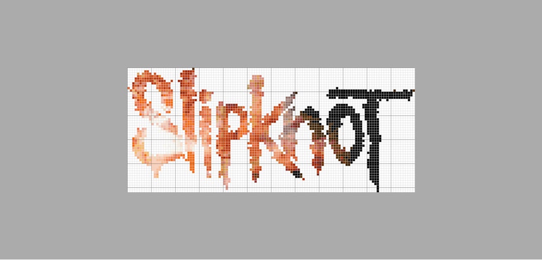 Slipknot Cross Stitch Pattern - Etsy