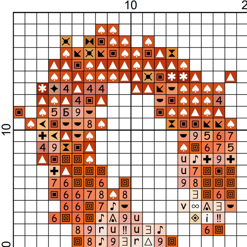 Slipknot Cross Stitch Pattern - Etsy