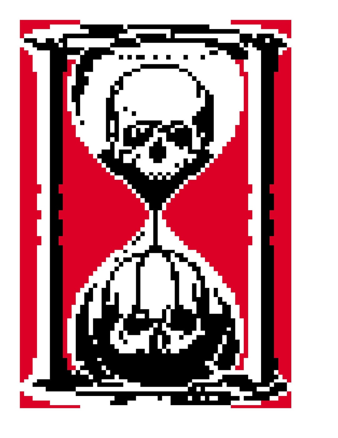 PDF Pattern - Unus Annus Hourglass Cross Stitch - Etsy
