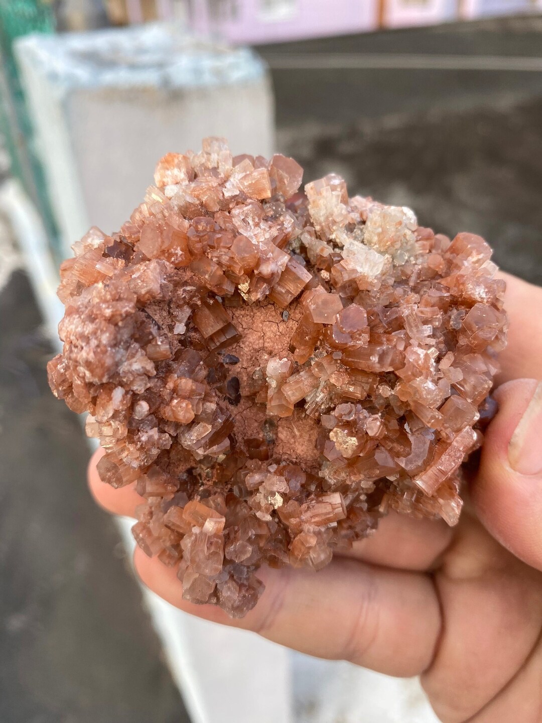 Aragonite Cluster Large Ultra Rare Specimen Found in Morocco Gem ...