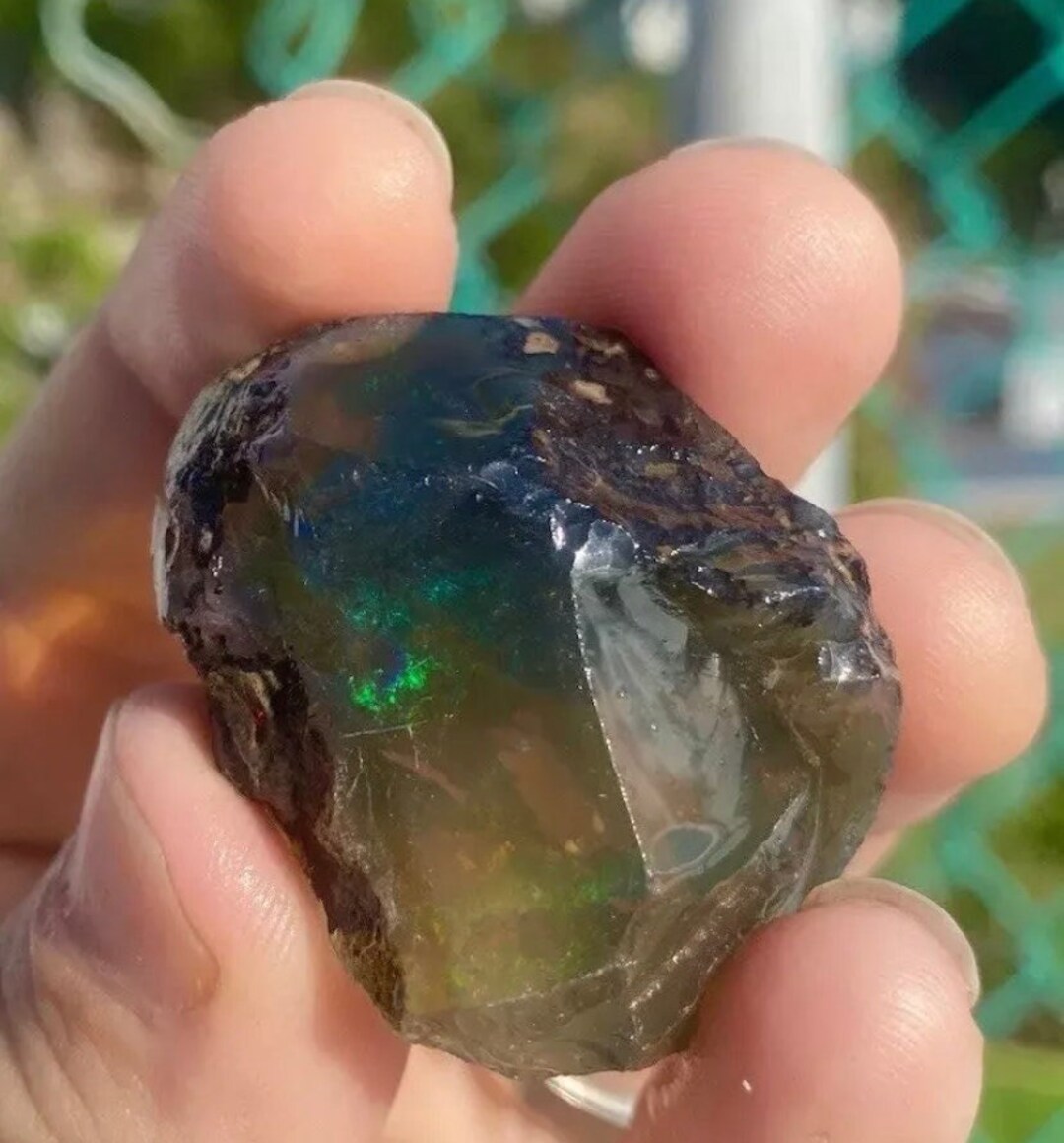 Ethiopian Water Opal Huge Black Opal Mined in Underwater Caver Welo ...