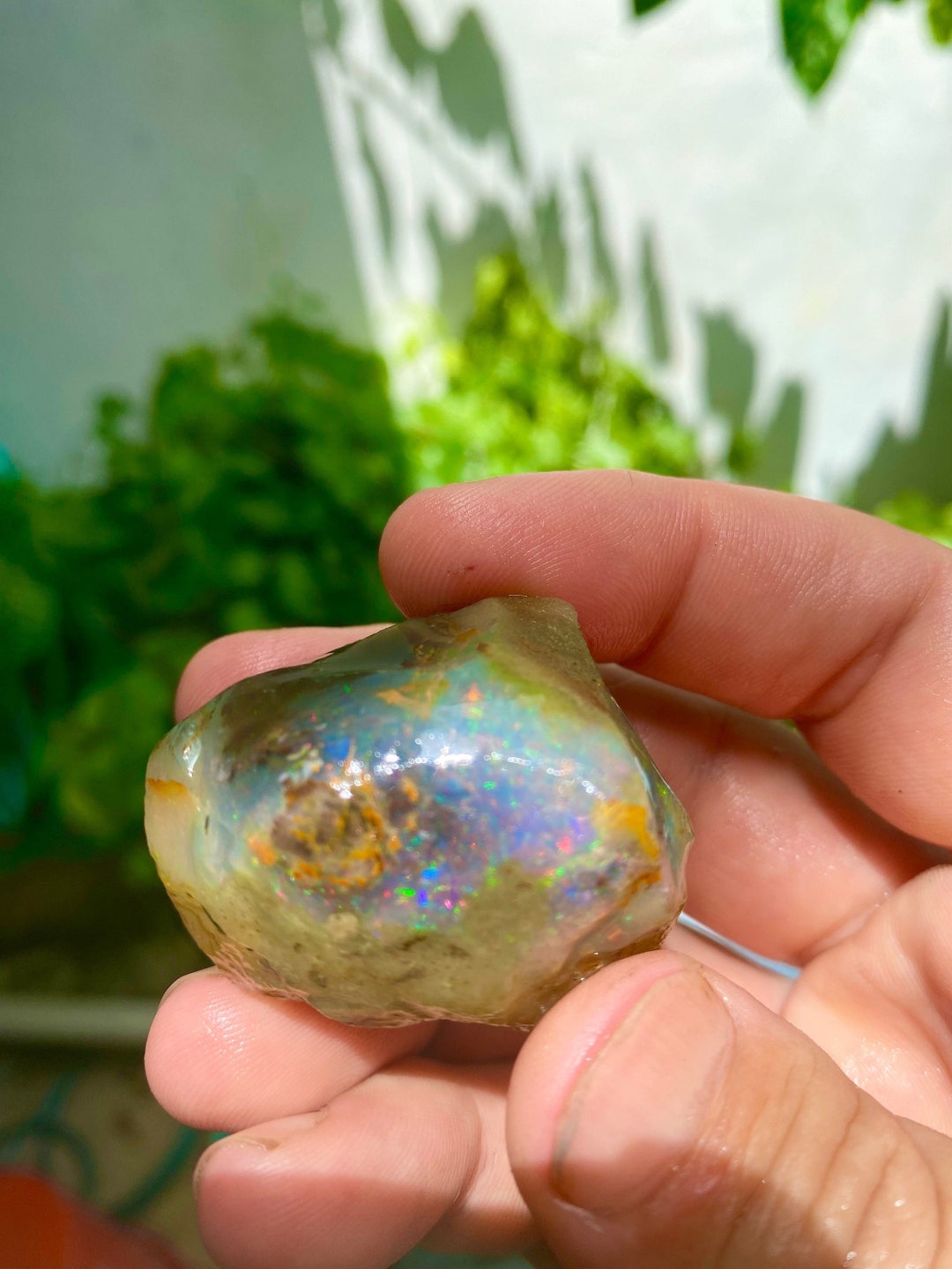Giant Black Ethiopian Water Opal Huge Opal 47 Grams Mined in Underwater ...