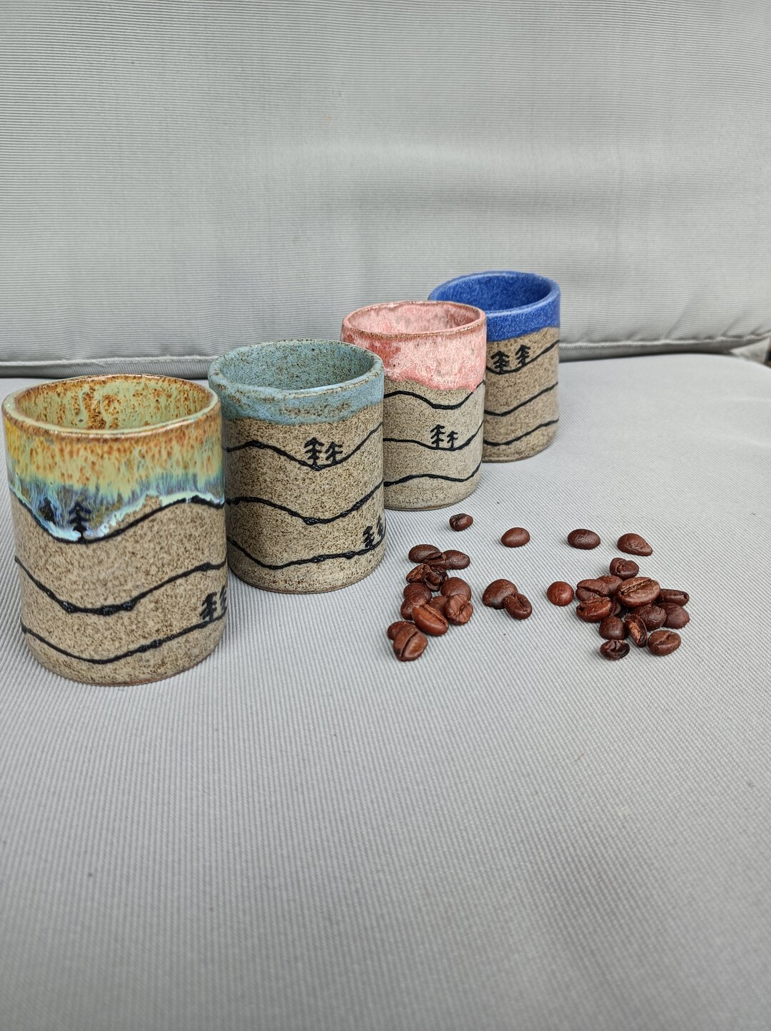 Ceramic Mug Small "tree" - Etsy
