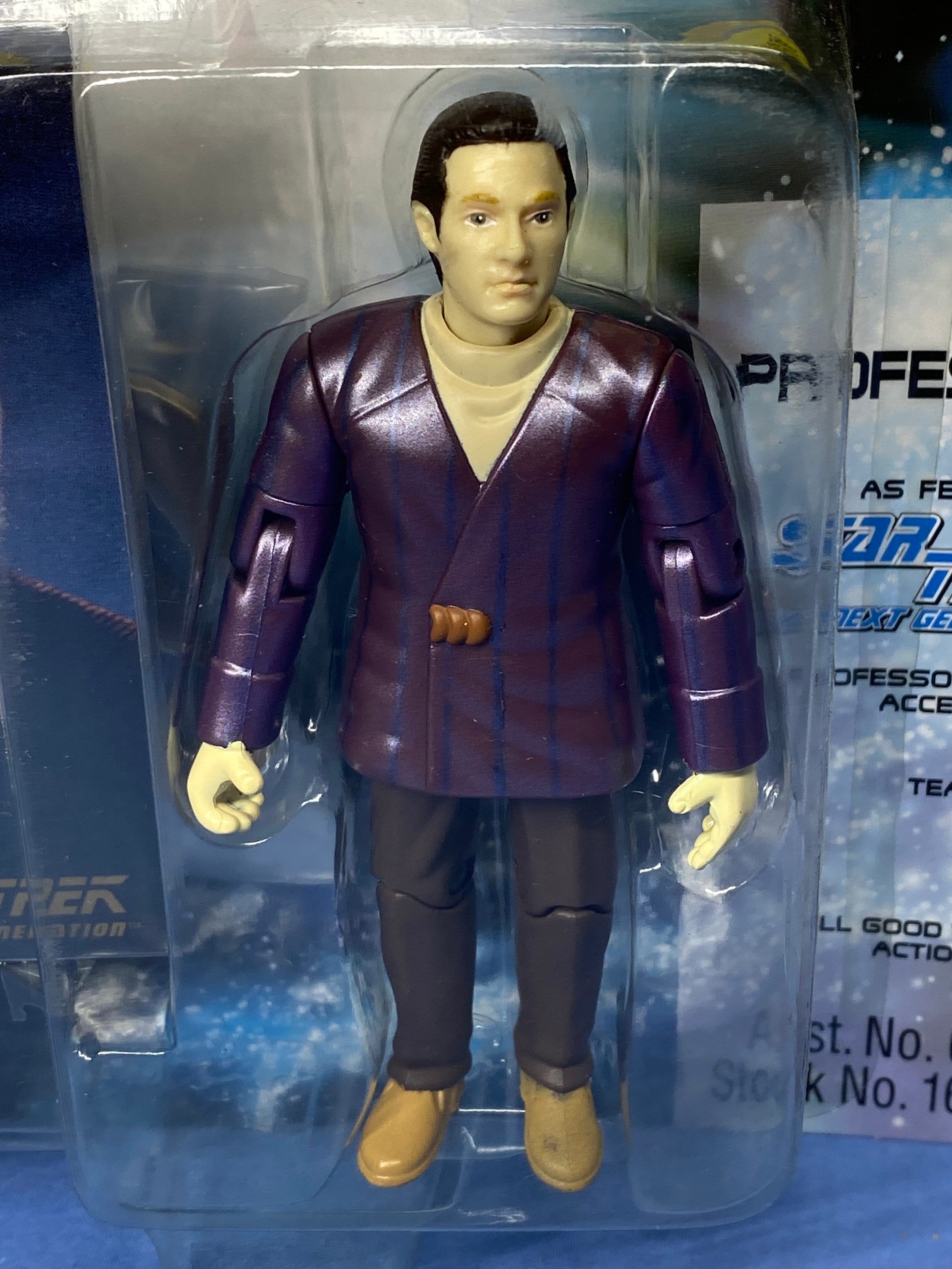 Toys Action Figures Professor Data Star Trek Next Generation 4.5 inch ...
